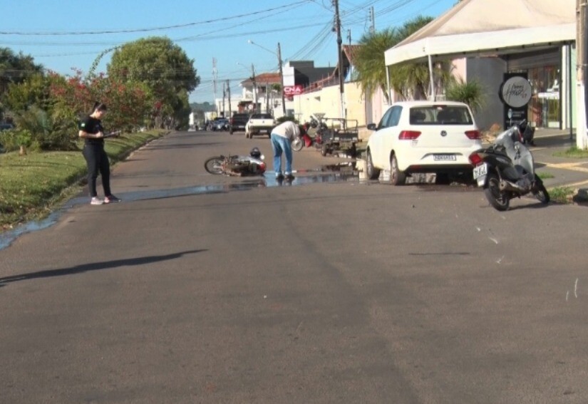 Duas mulheres ficam feridas em acidente em Cacoal causado por motorista que fugiu - 190 Online